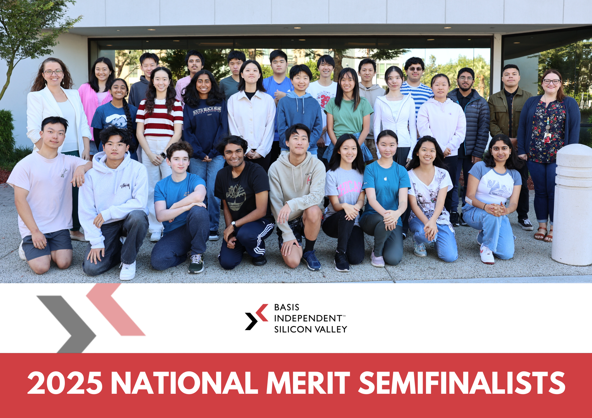 BASIS Independent Silicon Valley 2024 National Merit Semifinalists