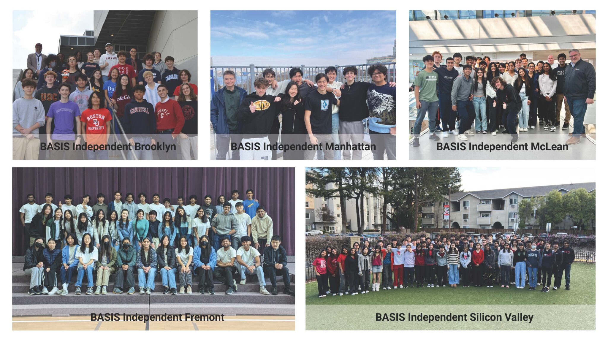 Class of 2025 College Acceptances Announced | BASIS Independent
